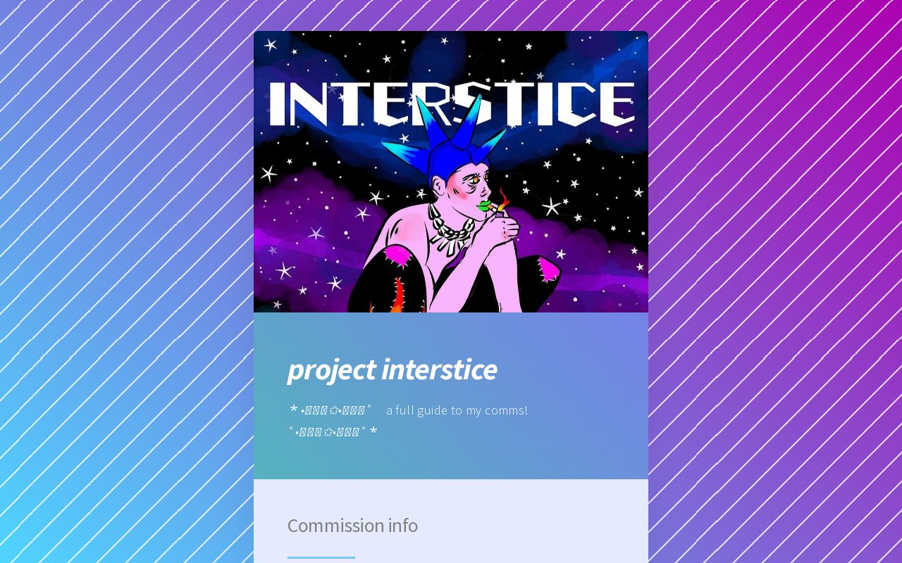 Project Interstice